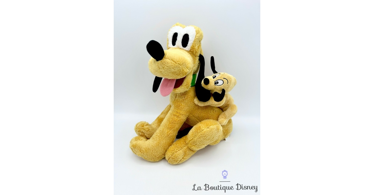 Peluche Pluto bébé Pluto Disneyland Paris Disney chien jaune 30 cm ...