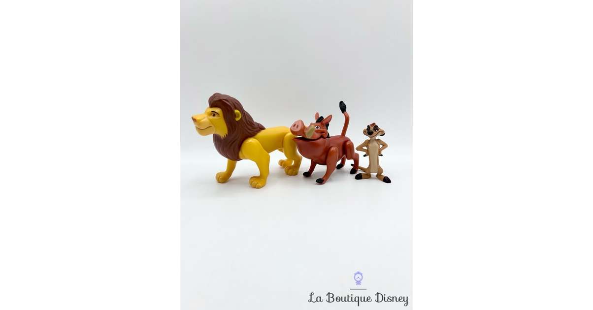 Figurines Simba Timon et Pumbaa Disney Le Roi Lion suricate phacochère ...