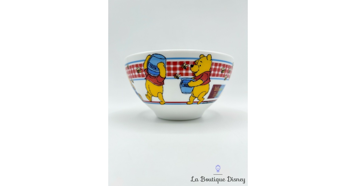 Bol Winnie l'ourson Disney mug ARC blanc carreaux abeilles - Vaisselle ...