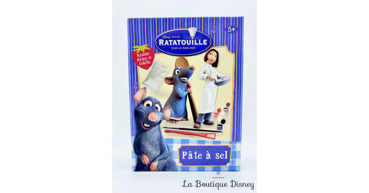 Kit Pâte à sel Ratatouille Disney Pixar Kerlude Moulages Rémy Colette ...