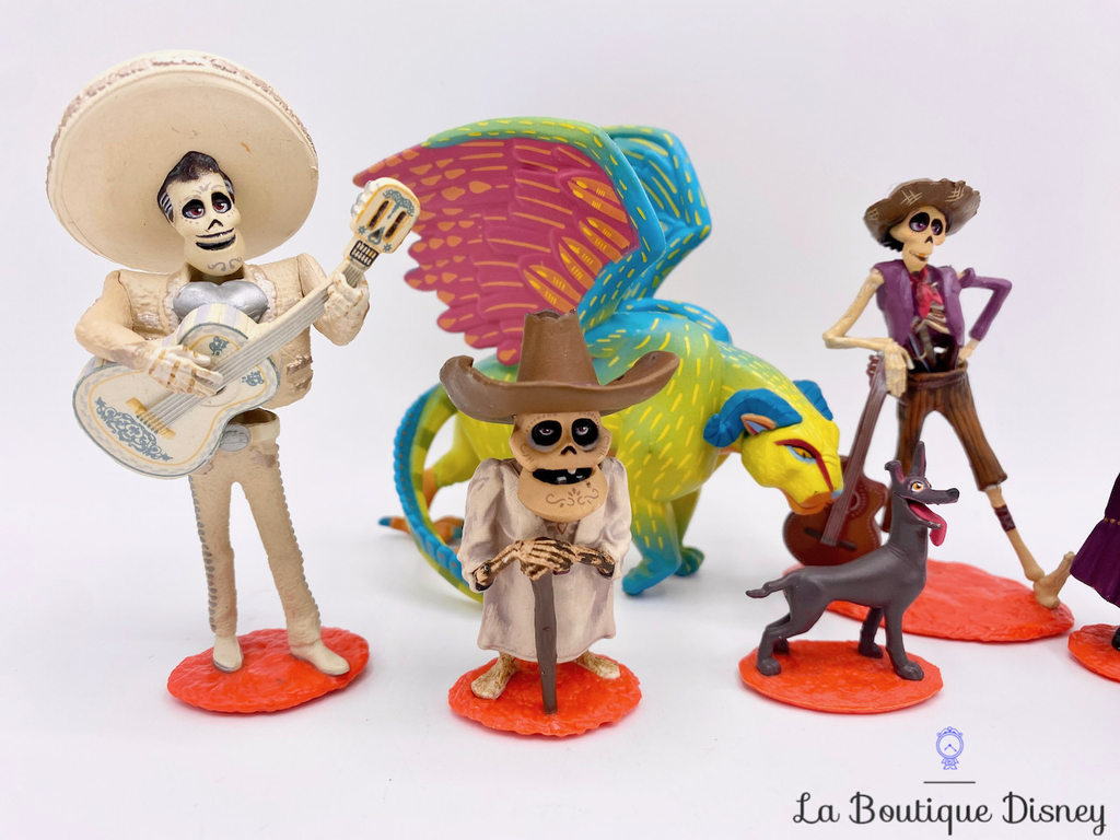 Figurines de Luxe Playset Coco Disney Store Miguel Dante Hector Ernesto ...