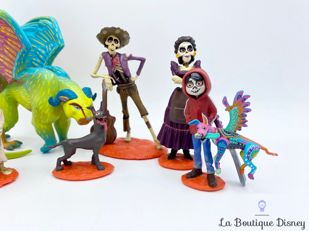 Figurines de Luxe Playset Coco Disney Store Miguel Dante Hector Ernesto ...