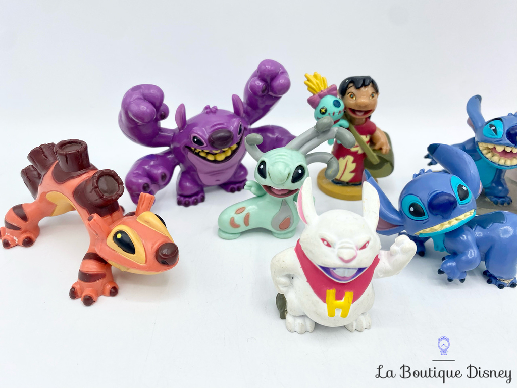 Figurines Lilo et Stitch Action Étrangère Playset Alien Disney Store ...