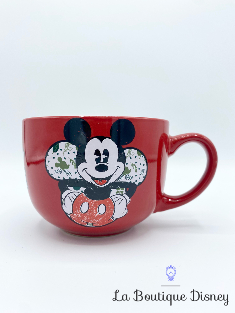 Bol Mickey Mouse Disney rouge et vert tasse mug - La Boutique Disney