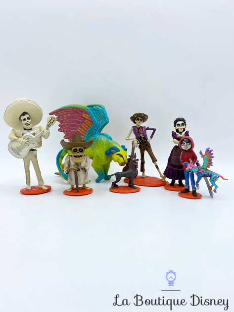 Figurines de Luxe Playset Coco Disney Store Miguel Dante Hector Ernesto ...