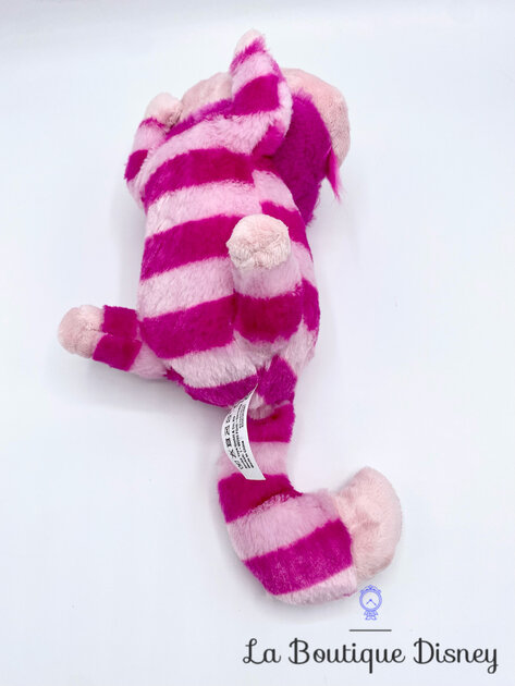 Peluche Chat Cheshire Disney Alice au pays des merveilles chat rose ...