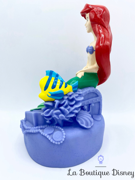 Tirelire Ariel La petite sirène Disney Applause Polochon coffre violet ...