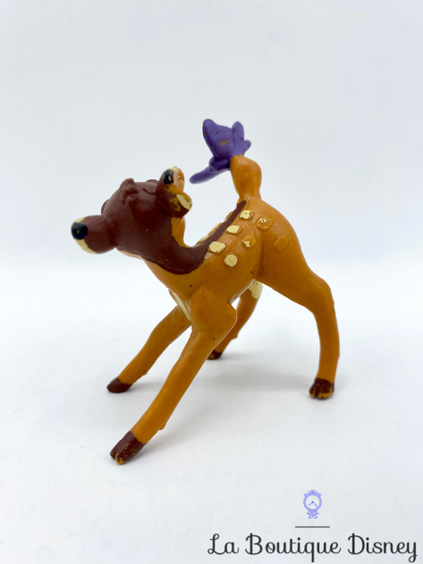 Figurine Bambi Bully Disney faon papillon marron 8 cm - Figurines/Bully ...