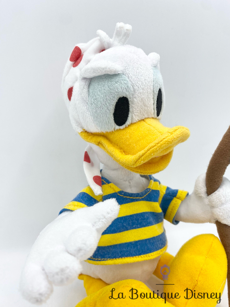 Peluche Donald Duck Pirate Disneyland Paris Disney canard drapeau 23 cm ...