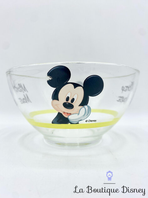 Bol Mickey Mouse transparent Disney mug ARC verre - Vaisselle/Bols - La ...