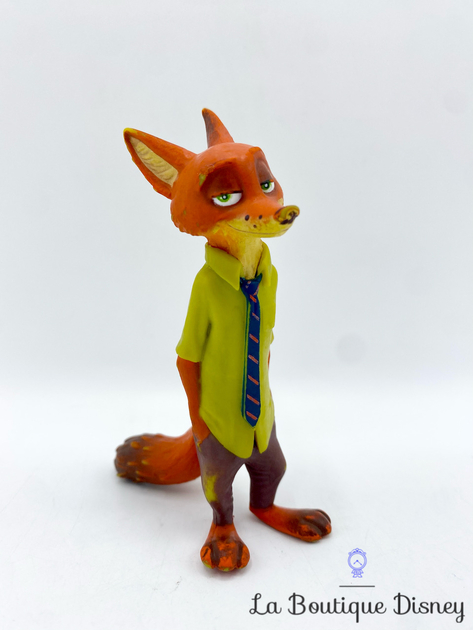 Figurine Nick Wilde Zootopie Disney Bullyland renard cravate 11 cm ...