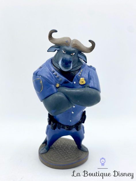 Figurine Chef Bogo Zootopie Disney Bullyland buffle policier 11 cm ...