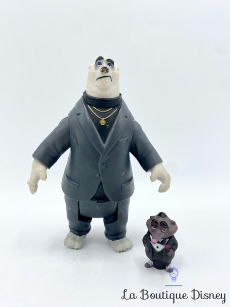Figurines articulées Kevin Mister Big Zootopie Disney TOMY ours taupe ...