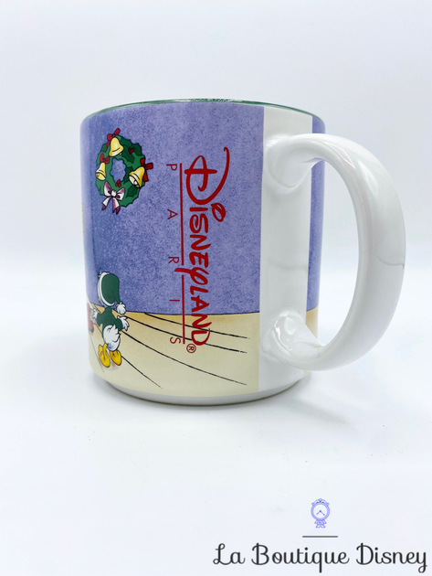 Tasse scène la bande à Picsou Disneyland Paris Disney mug noël sapin ...