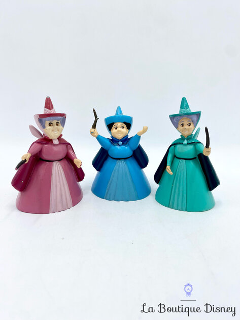 Figurines Flora Pâquerette Pimprenelle La Belle au Bois Dormant Fées ...
