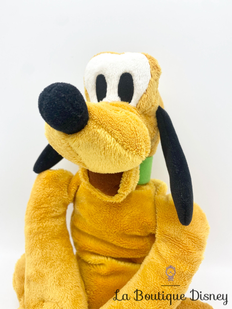 Peluche Pluto Disneyland Paris Disney chien jaune assis 30 cm ...