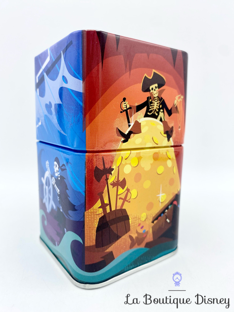 Boite métal Pirates des Caraïbes Pirate's Cove Disney Treasures Box ...