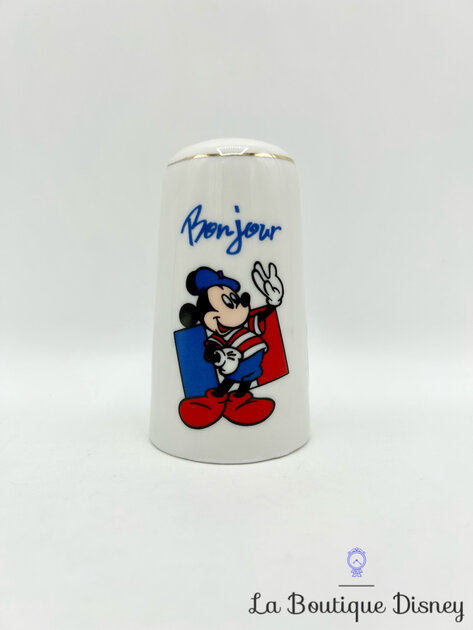 Salière Mickey Mouse Bonjour Ciao Disneyland Paris Disney sel vintage ...