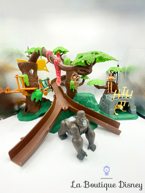 Ensemble de jeu animé Figurines Tarzan Playset Disney Heroes Famosa ...