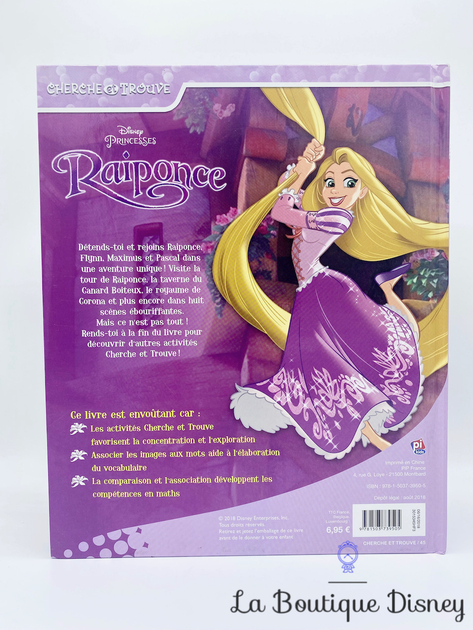 Livre Raiponce Cherche et trouve Disney Princesses PI Kids - Livres ...