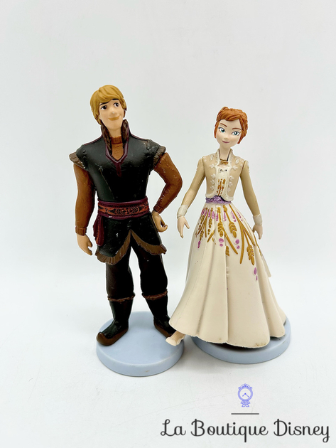 Figurines Anna Kristoff Disney Store 2019 La reine des neiges 2 plastique 10 cm - Figurines ...