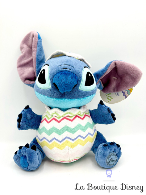 Peluche Stitch Pâques Disney Store 2014 Lilo et Stitch monstre bleu ...