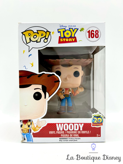 Figurine Funko POP 168 Woody Toy Story 20th Anniversary Disney ...