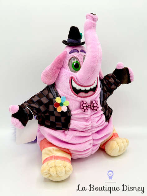 Peluche Bing Bong sonore Vice Versa Disney TOMY éléphant rose 30 cm ...