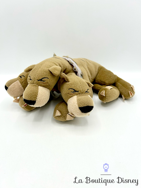 Peluche Touffu chien trois têtes Harry Potter 2001 Warner Bros 28 cm ...