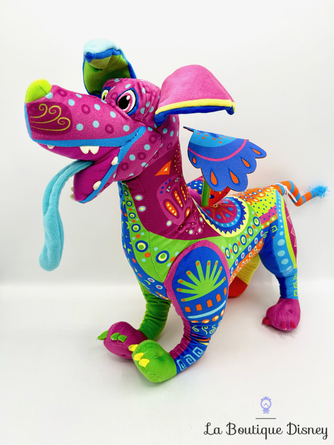 Peluche Dante multicolore chien Coco Disney Parks 2017 langue pendante ...