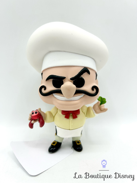 Figurine Funko POP 567 Chef Louis Disney La petite sirène collection ...