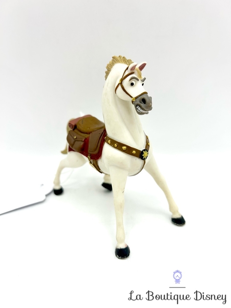 Figurine Maximus Cheval Raiponce Disney Bullyland blanc marron 12 cm ...