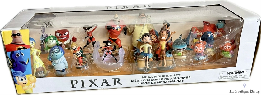 Coffret Figurines 20 Pixar Mega Playset Disney Store 2024 Ensemble de ...