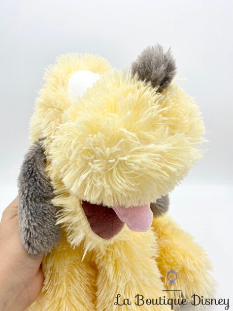 Peluche Pluto Disneyland Paris Disney Chien Jaune Poils Longs 40 Cm