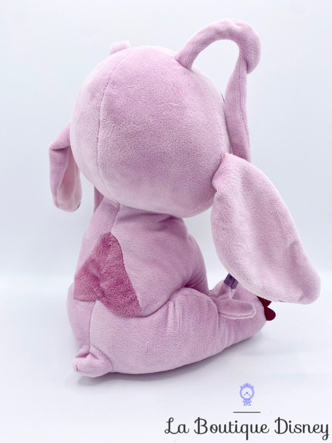Peluche Angel Disney Nicotoy Lilo et Stitch rose violet 32 cm ...