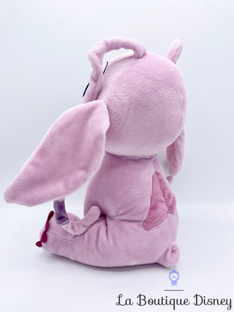Peluche Angel Disney Nicotoy Lilo et Stitch rose violet 32 cm ...
