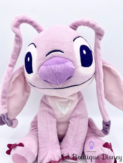 Peluche Angel Disney Nicotoy Lilo et Stitch rose violet 32 cm ...