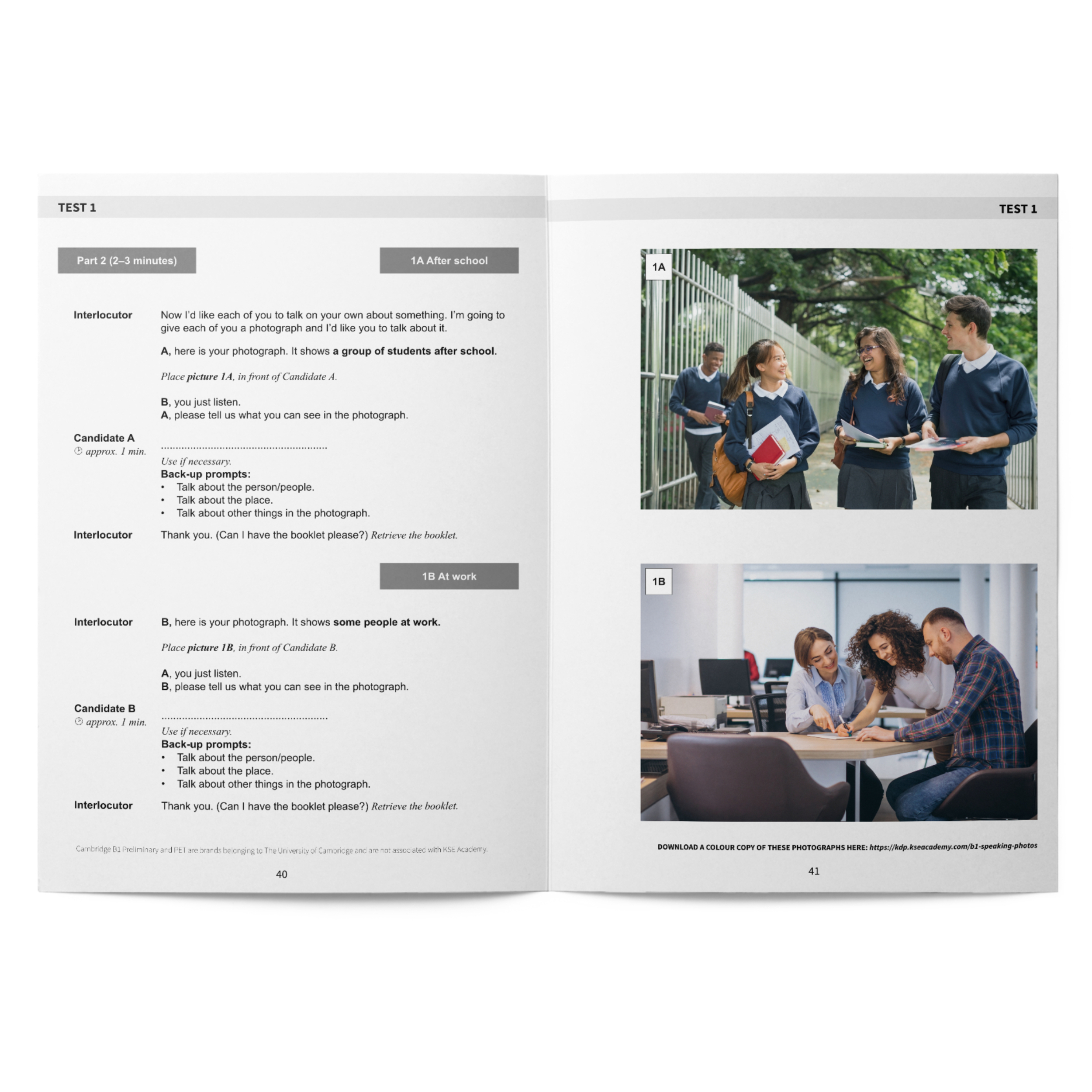 Speaking B1: The Ultimate PET Speaking Guide for B1 Cambridge | KSE Academy