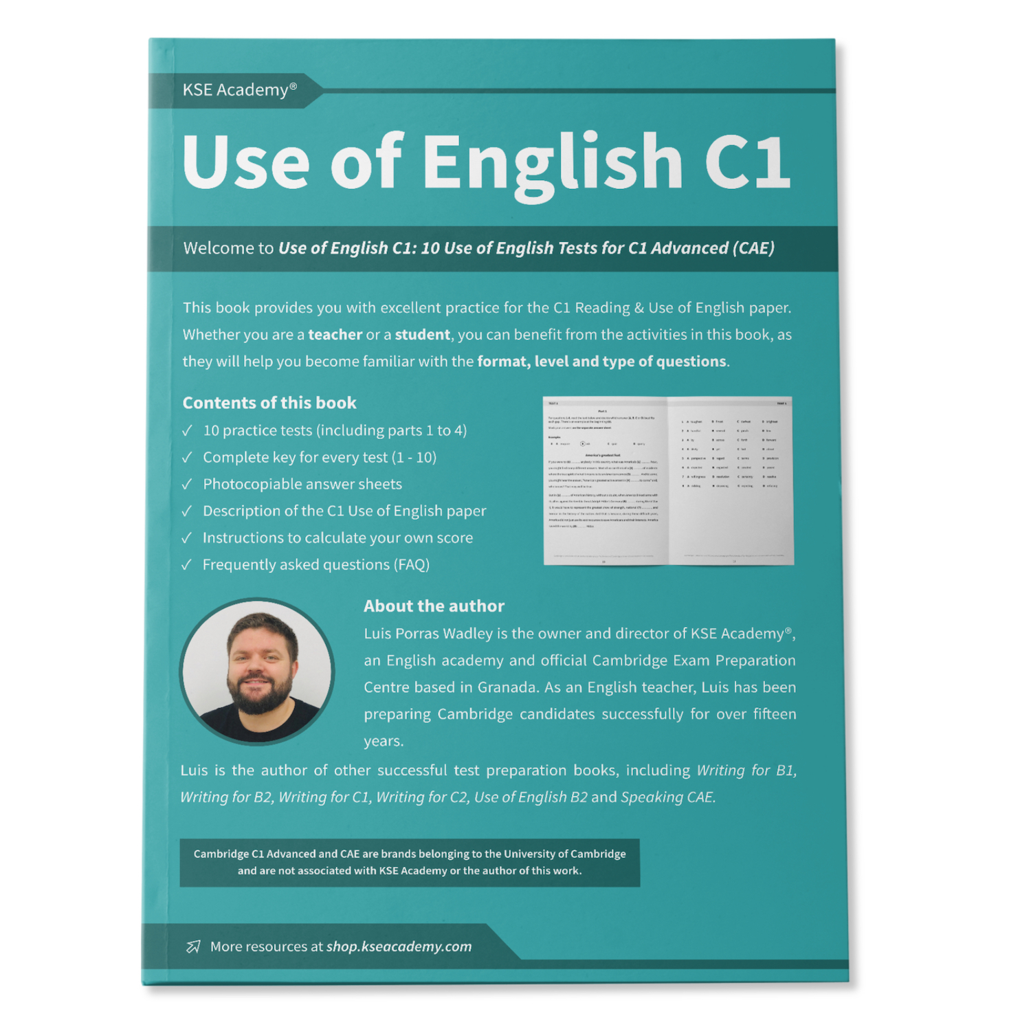Use of English C1: 10 Use of English Tests for C1 Advanced (CAE ...
