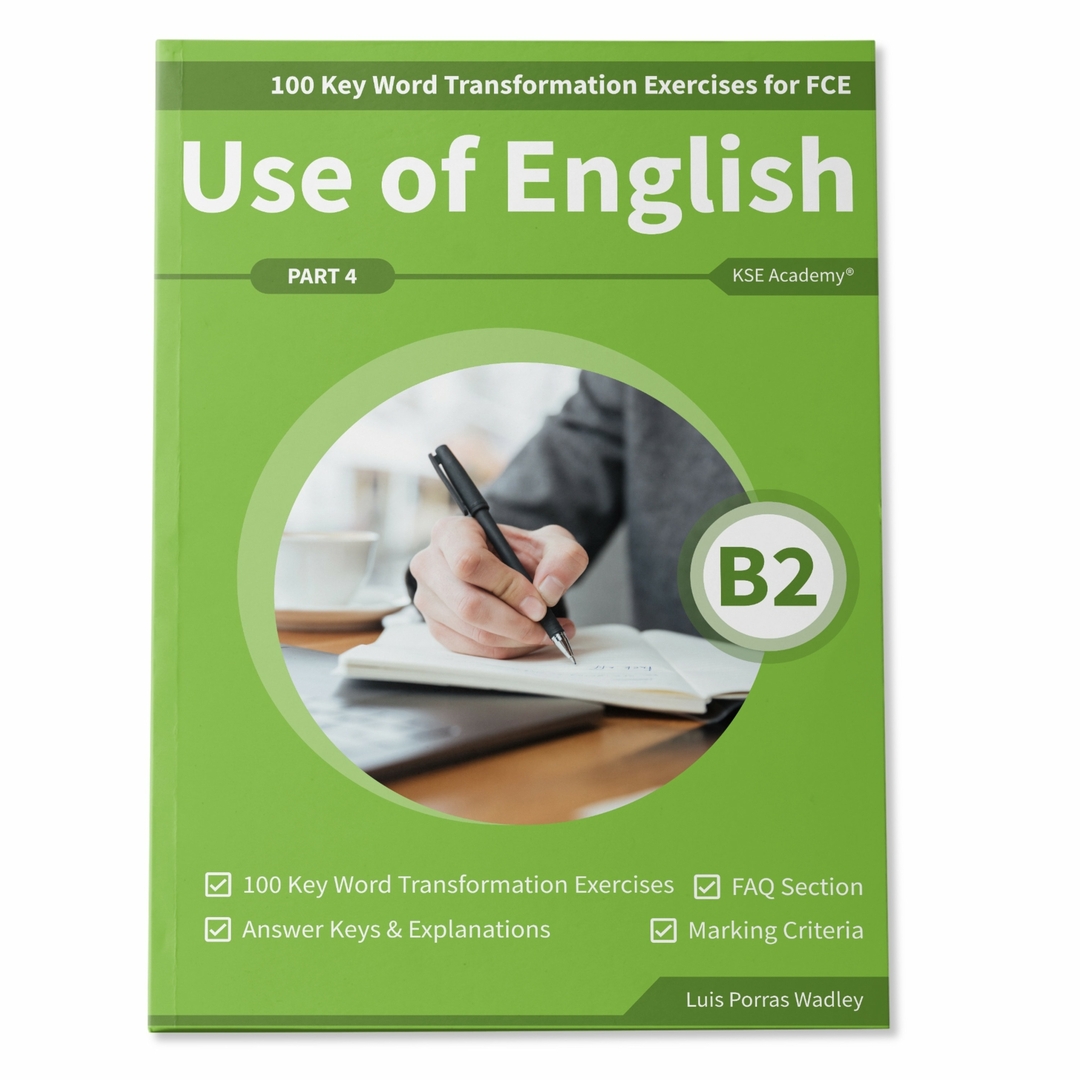 Use of English B2 Part 4: 100 Key Word Transformation Exercises for FCE ...