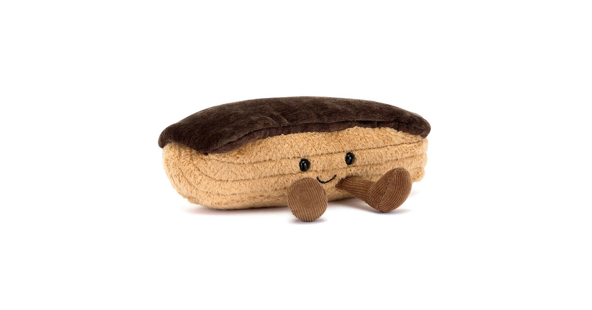Peluche Jellycat Étienne l'éclair au chocolat – Amuseables Étienne ...