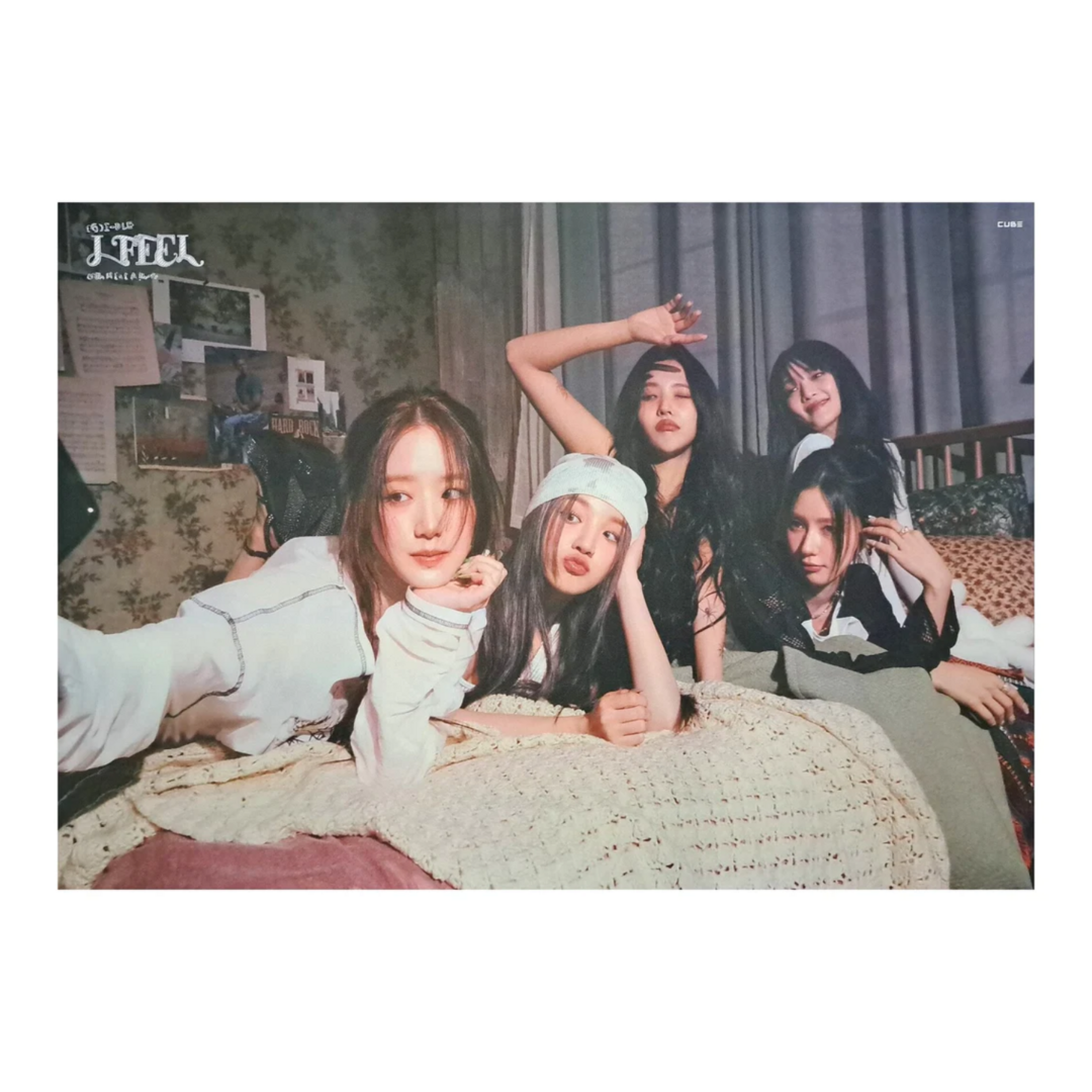 POSTER (G)I-DLE : I FEEL (CAT) - GOODIES/POSTER - keypop-store-974