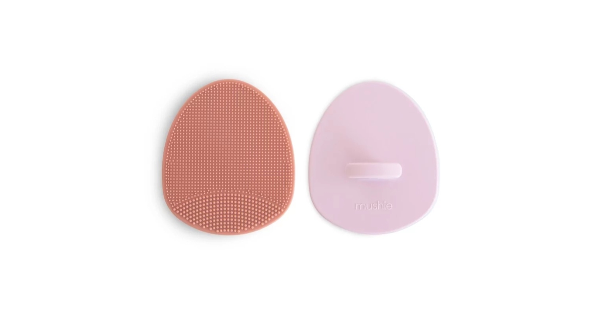 Brosse croutes de lait - rose/soft Lilac - LISTE DE NAISSANCE/Ambre et ...