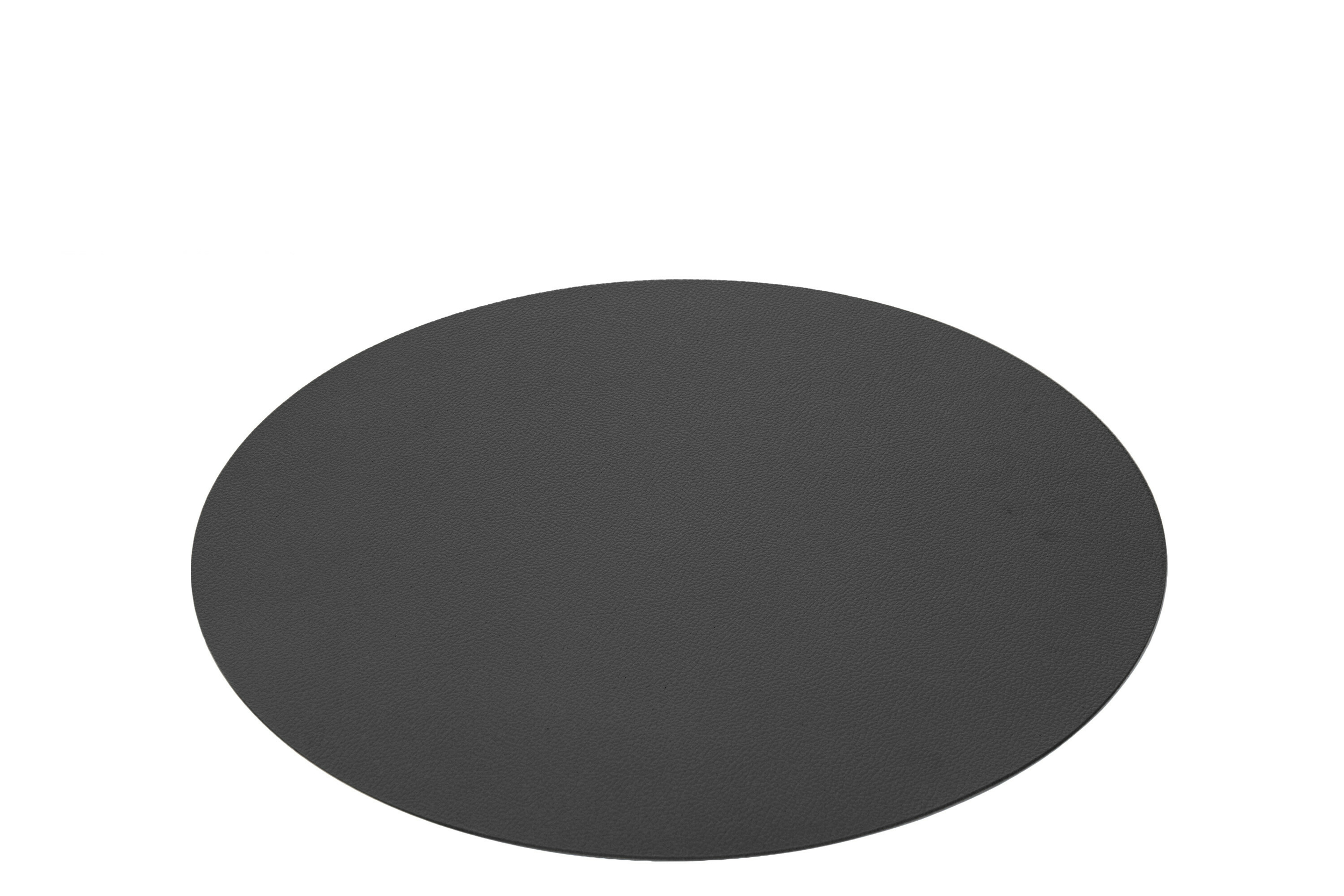 set-de-table-rond-pvc-noir