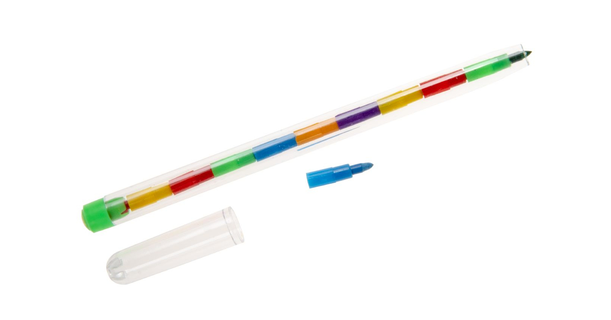 Crayon pousse mine couleur | Petit cadeau anniversaire et kermesse