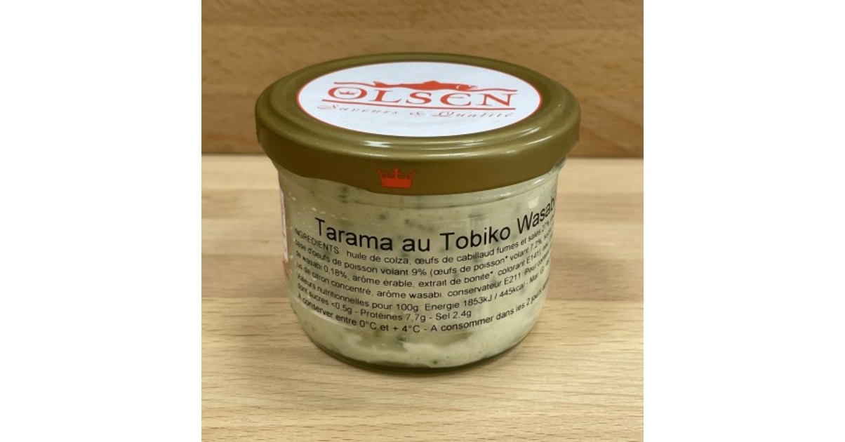 Tarama blanc (nature) - Tout les produits - quentin-le-poissonnier