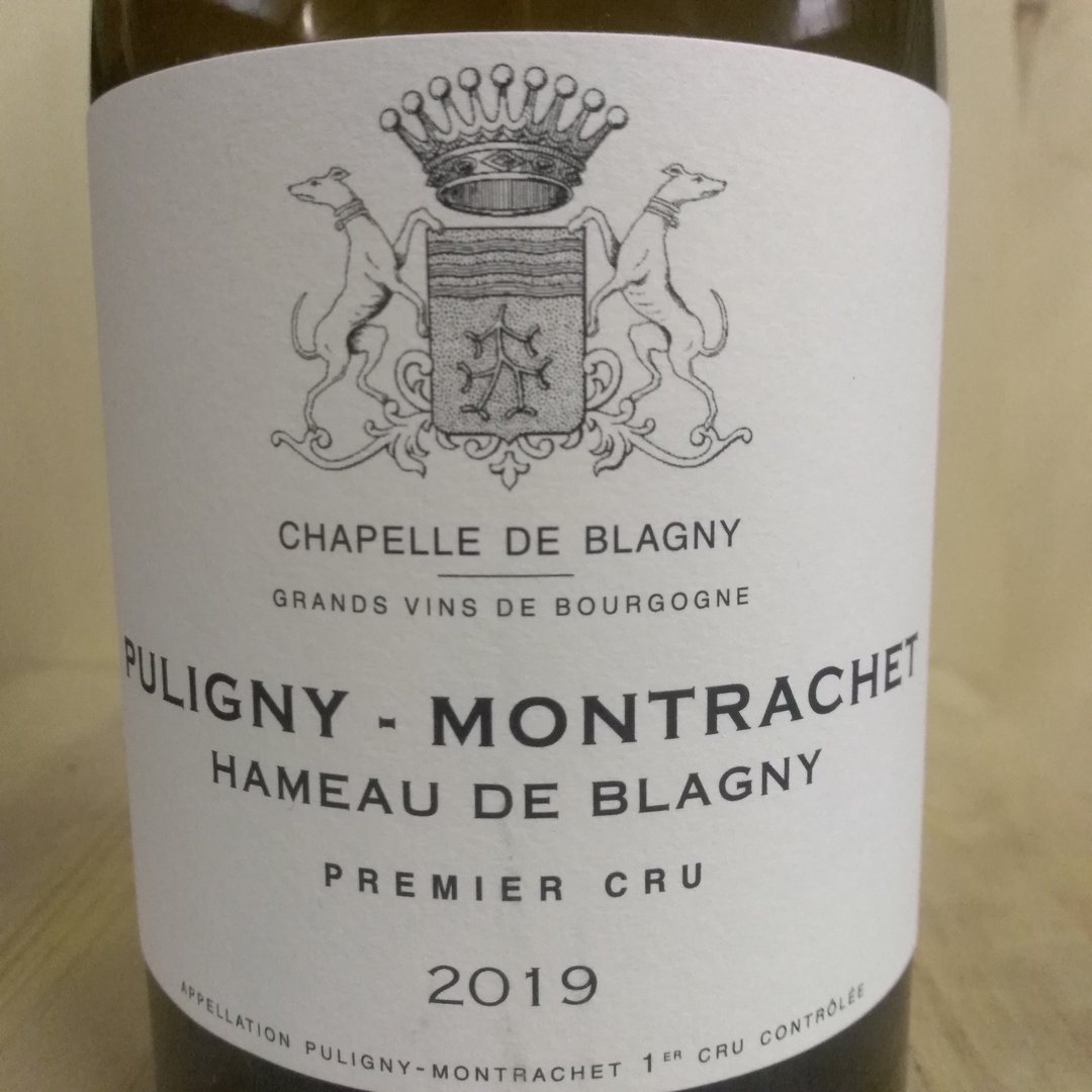 PULIGNY MONTRACHET PREMIER CRU CHAPELLE DE BLAGNY HAMEAU DE BLAGNY - 2019