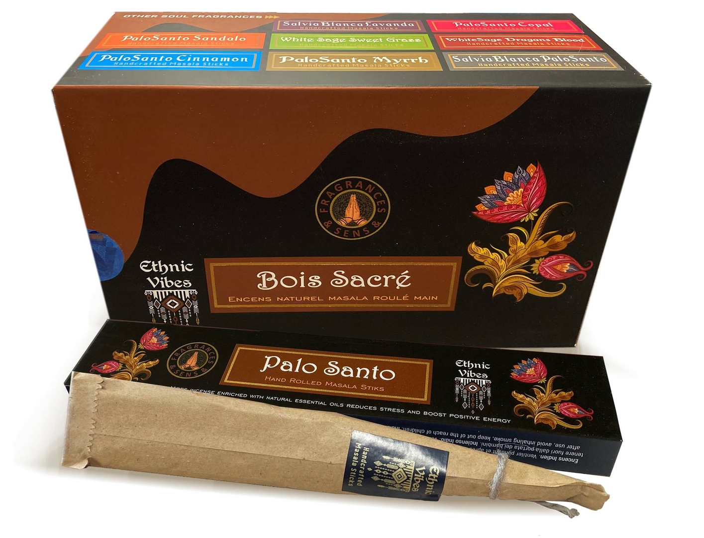 Ethnic Vibes Palo Santo Bâtonnets d'encens 15 g - Encens en Bâtonnets ... Ethnic Vibes Palo Santo Bâtonnets d'encens 15 g - Encens en Bâtonnets ...