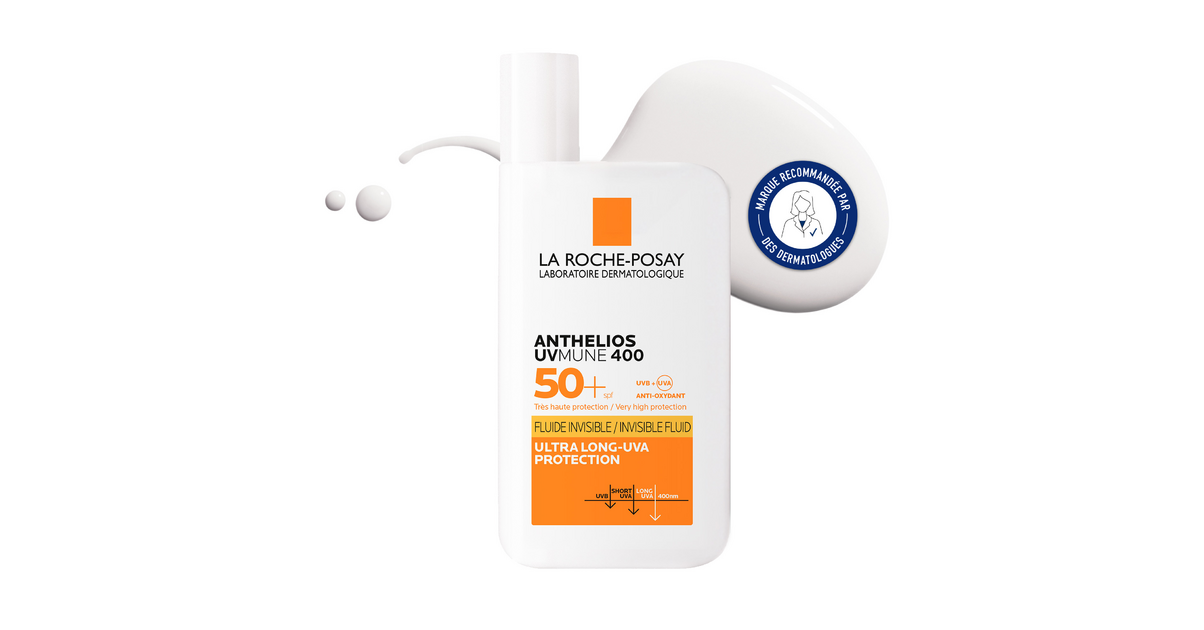 La Roche-Posay ANTHELIOS 50+ UVMUNE 400 Fluide Invisible Avec Parfum 50ML