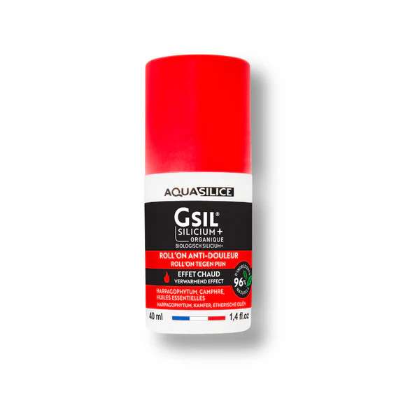 GSIL Roll-on 40 ml – Gel Articulaire Chauffant & Pratique